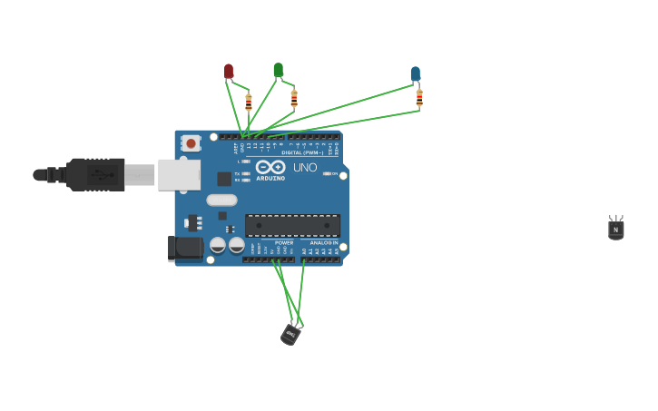 Circuit Design Love Tester Tinkercad