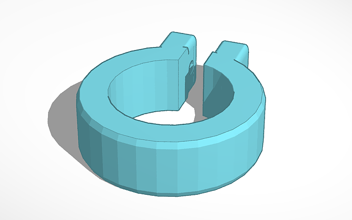 3D design Clamp hose - Tinkercad