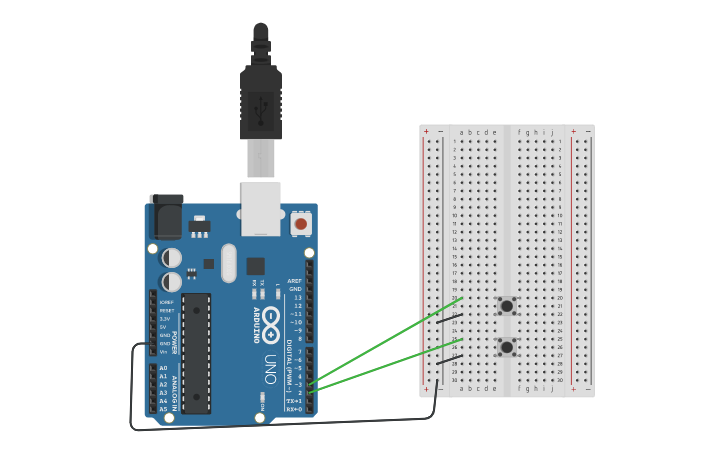 Circuit Design Counting Via Arduino Library Tinkercad 2950