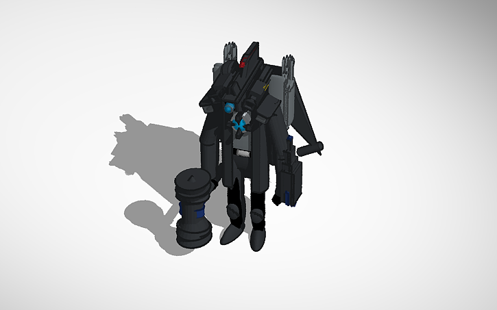 3D design Upgraded Titan Cameraman - Tinkercad