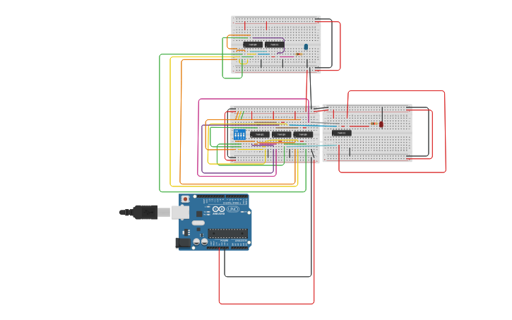 Circuit Design Laboratorio 2 1c Tinkercad