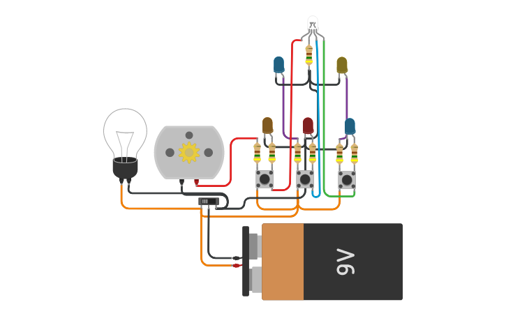 Circuit design Simple Circuit | Tinkercad