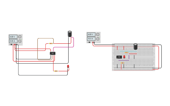 Circuit Design Diseño 4 Tinkercad