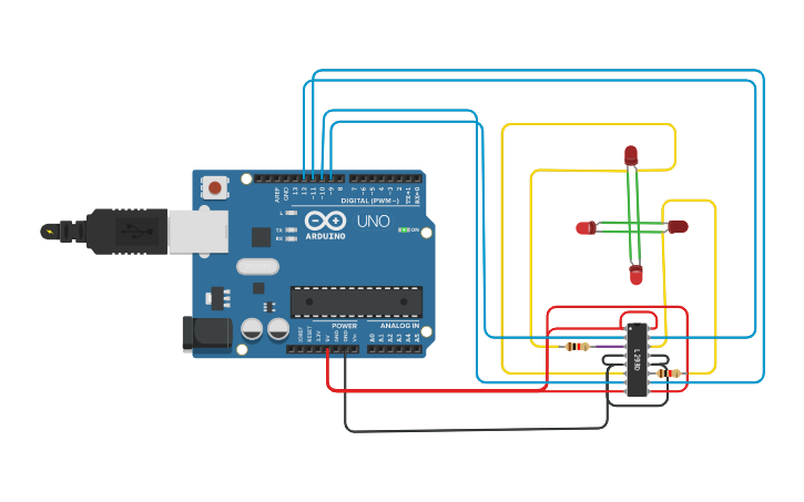 Circuit design To DO exp4 | Tinkercad