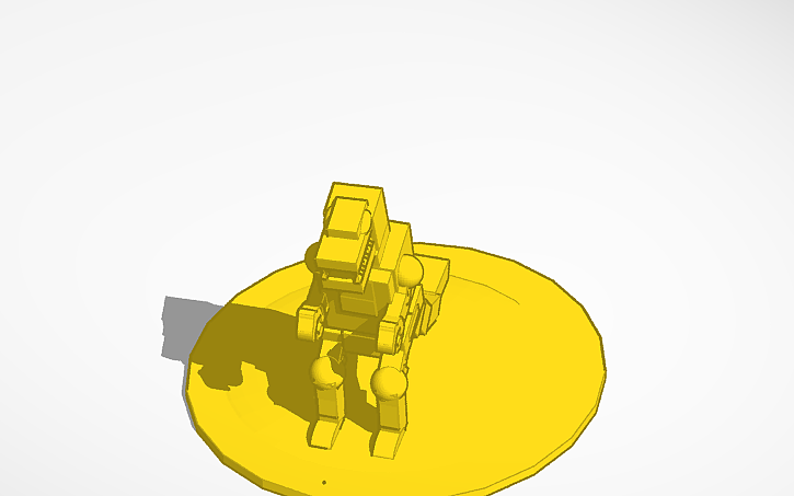 3D design trophy power rangers t.rex zord sonic31 - Tinkercad