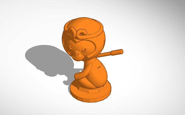 3D design Monkey - Tinkercad