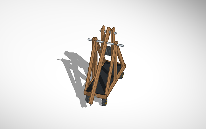 3D design Trebuchet 4: Ganon Cannon - Tinkercad