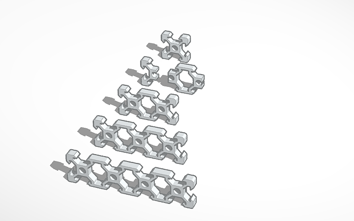 3D design V-Slot - Tinkercad