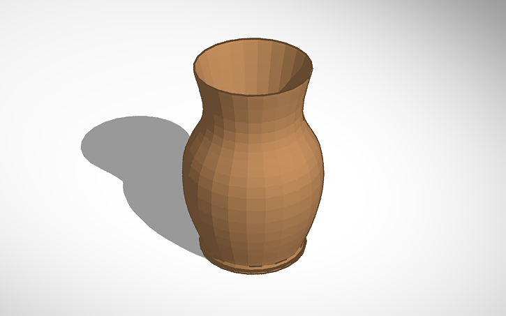 3D design Vase - Tinkercad