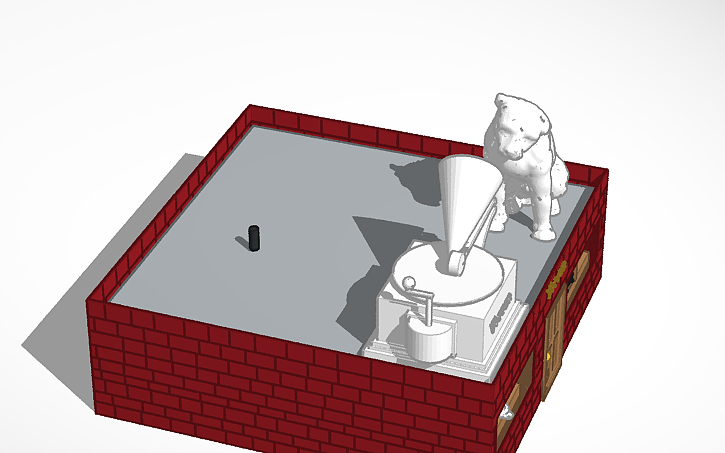 3D design Multicolor Record Store/Shop | Tinkercad