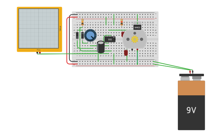 Circuit design PWM - Tinkercad