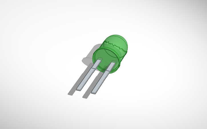 3d Design светодиод Tinkercad