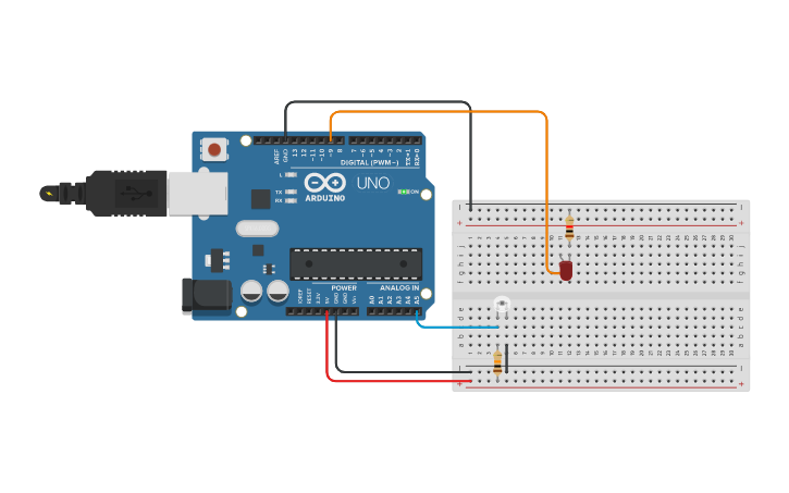 Circuit design Sensor_flama | Tinkercad