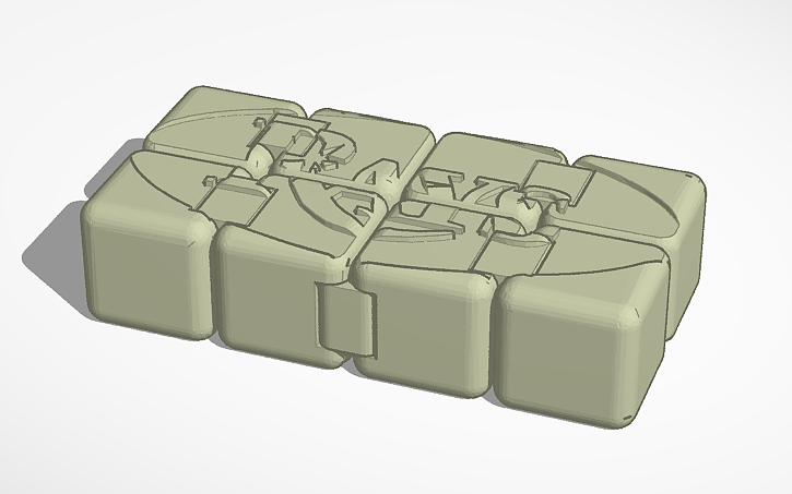 3D design Rays infinity cube2 | Tinkercad