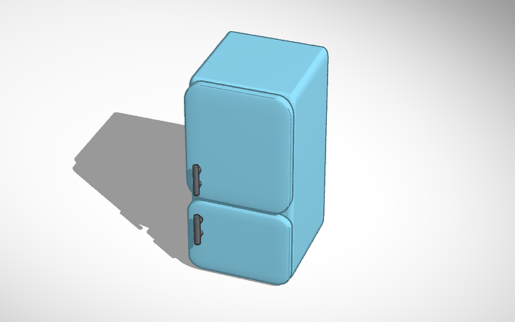 3D design Fridge - Tinkercad