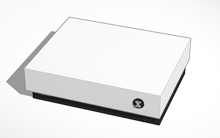 3D design Xbox 1s - Tinkercad