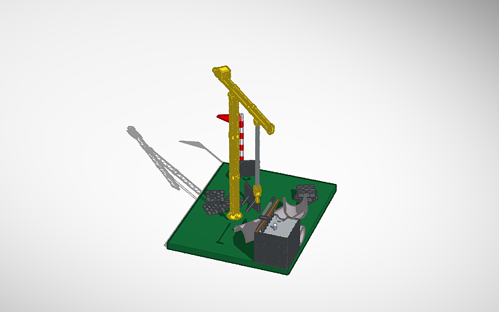 3D design Construction Mini Golf! - Tinkercad