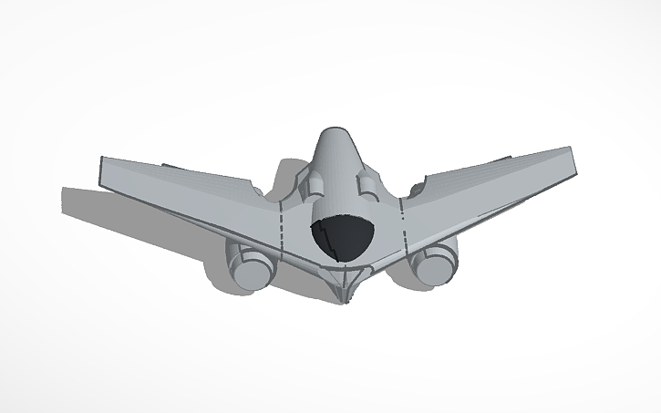 3D design Ravager M-ship (WIP) (version #1) - Tinkercad