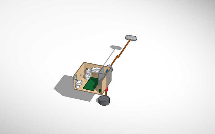 3D design Circuit Shower 3D Model | Tinkercad