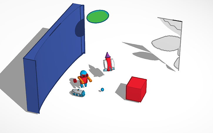 3D design Copy of Robot | Tinkercad