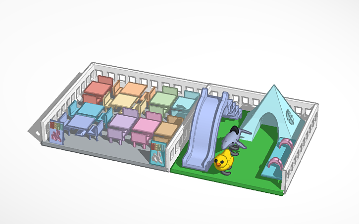 3D design Amazing Restaurant - Tinkercad