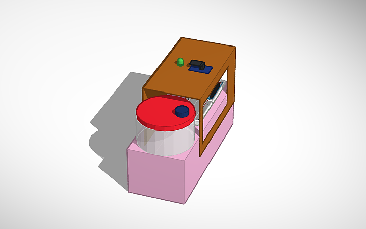 3D design Capstone project -Automatic hand sanitizer design | Tinkercad