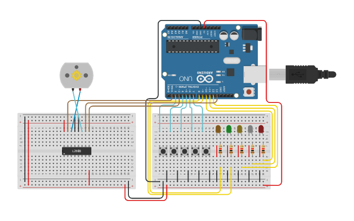 Circuit design Assignment2 Q2 - Tinkercad