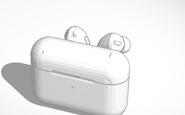 3D design Airpods - Tinkercad