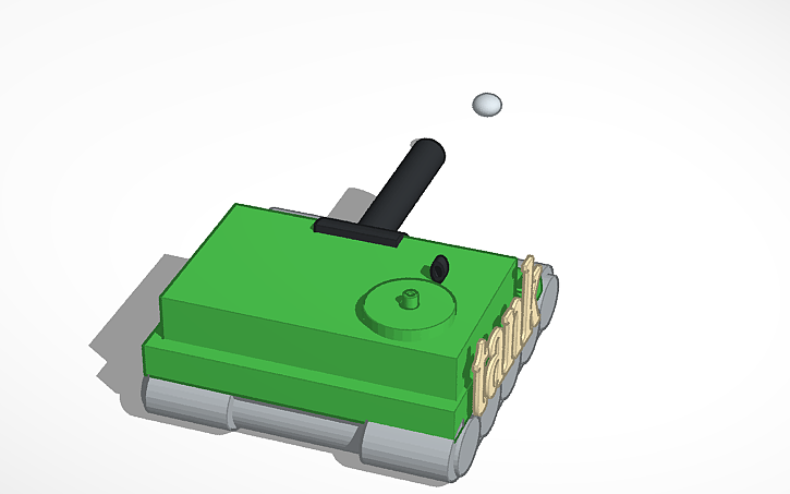 3D design my easy tank | Tinkercad