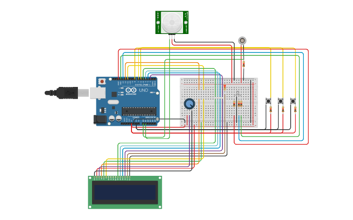 Circuit design HS2 | Tinkercad
