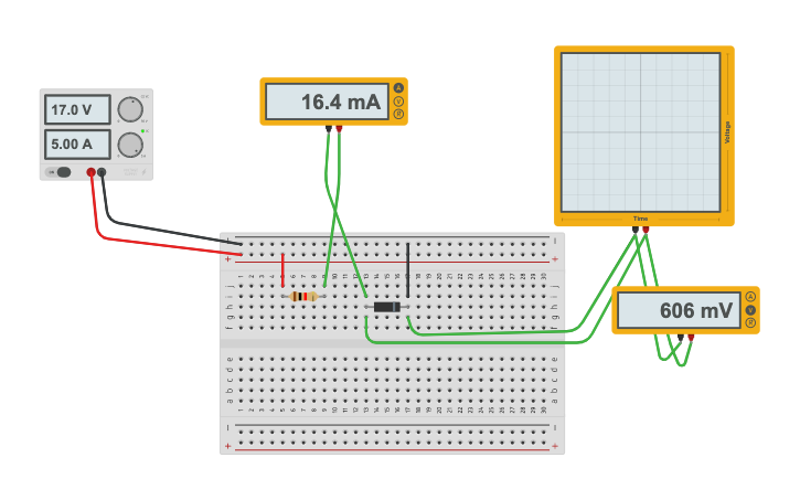 Circuit design Zener Diode | Tinkercad