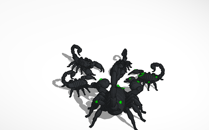 3D design gem Insects - Tinkercad