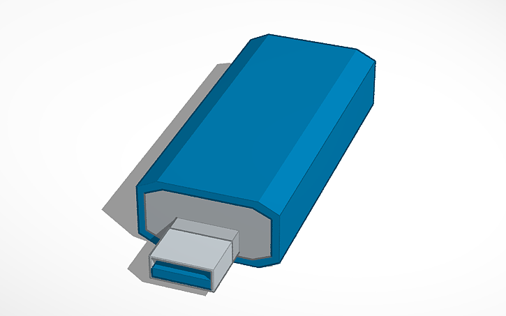 3D design movidius stick | Tinkercad