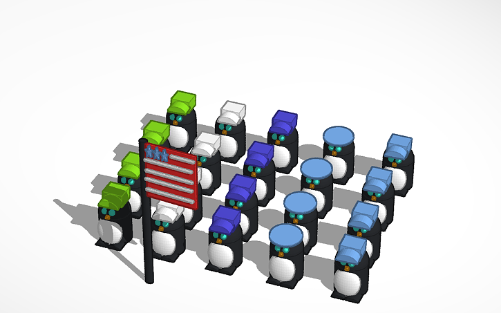 3D design Copy of America's Armed Forces | Tinkercad