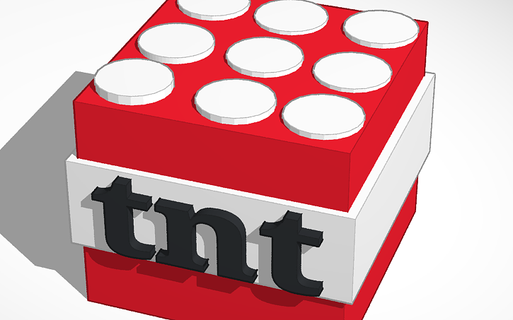 3D design tnt - Tinkercad