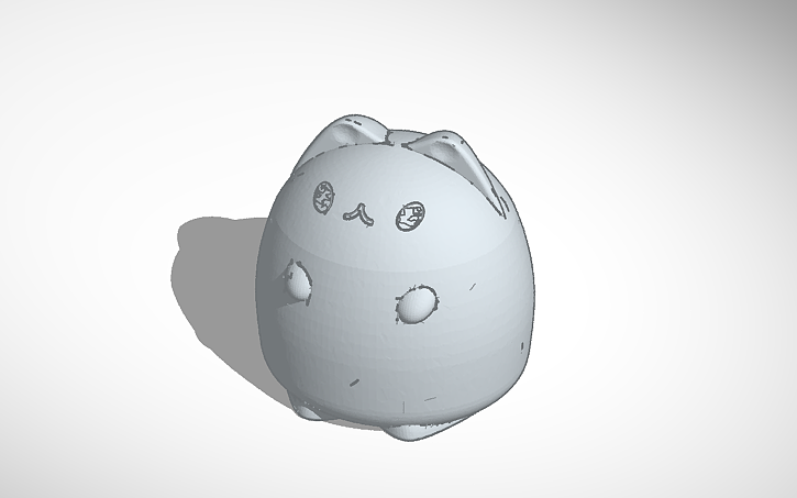3D design Cat - Tinkercad