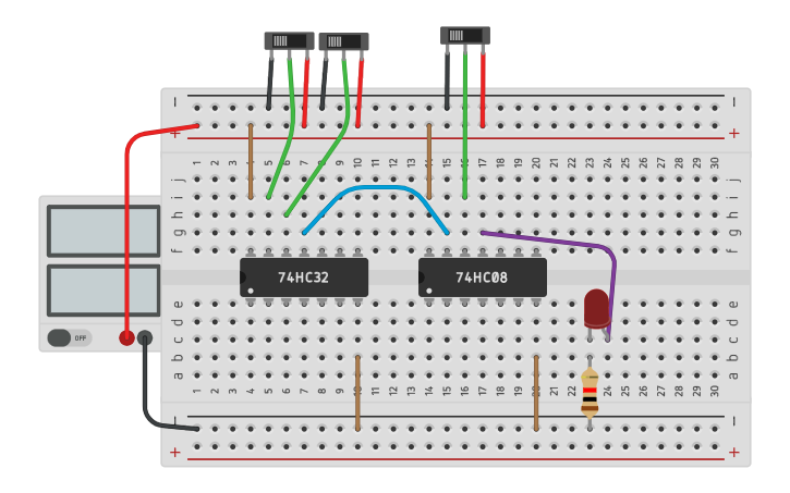 Circuit design 2D William Pérez Hernández Practica 2 | Tinkercad