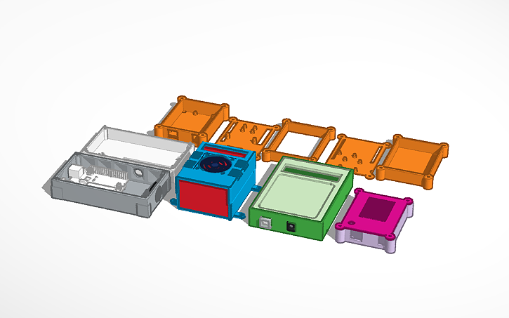 3D design Arduino Uno + CNC Shield Case With 40mm Fan - Tinkercad