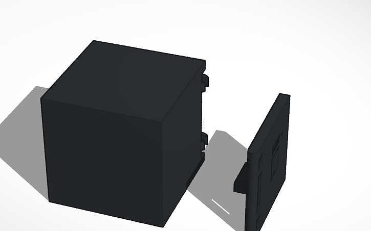 3D design Caja fuerte con arduino - Tinkercad