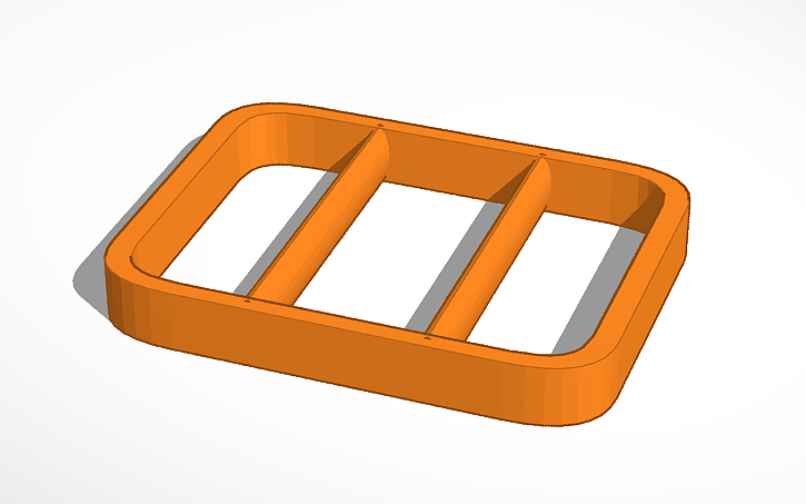 3D design Buckle 2.0 - Tinkercad