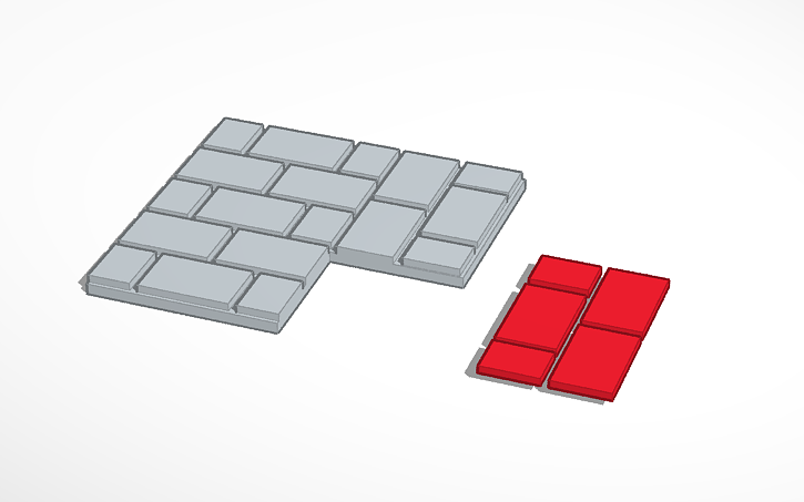3D design frostgrave paths 90 | Tinkercad