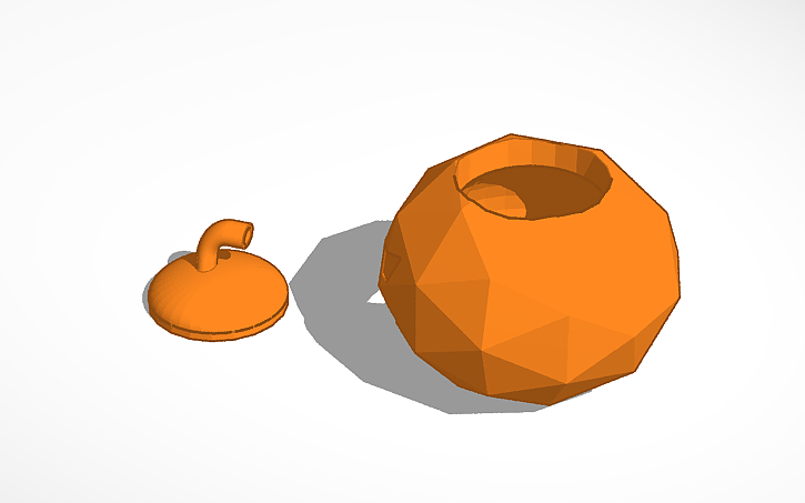3D design Jack O'Lantern | Tinkercad