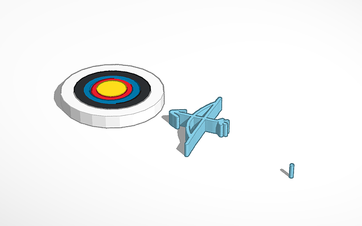 3D design Archery - Tinkercad