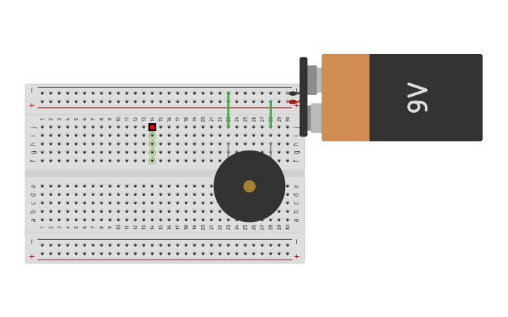 Circuit design Speaker - Tinkercad