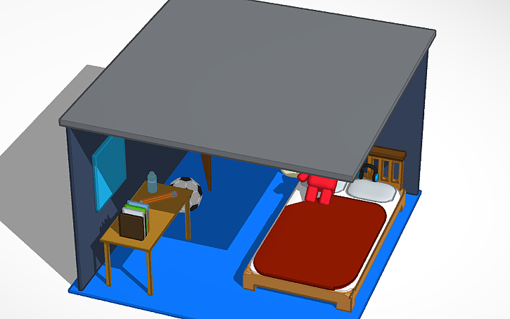 3D design RBT - Bilik | Tinkercad