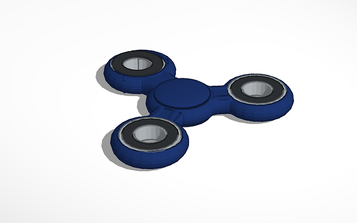 3D design spinner - Tinkercad