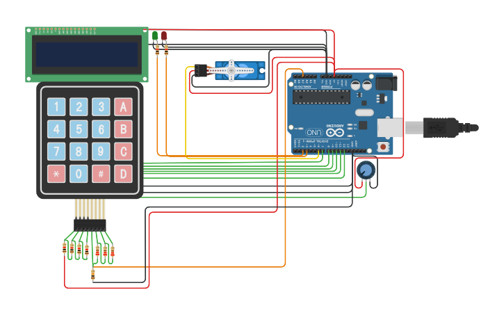 Circuit design PROJETO INTEGRADO - Tinkercad