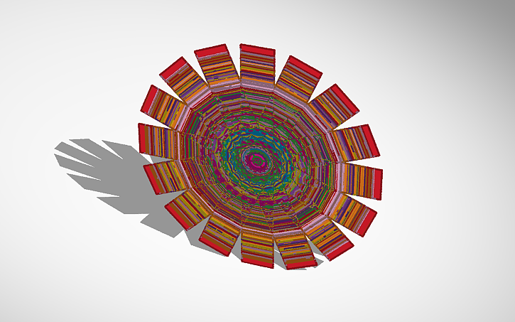 3D design cool color changing sun 1.0 - Tinkercad