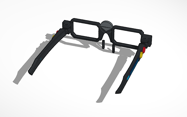 3D design Echo Glasses - Tinkercad