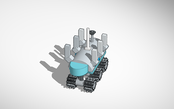 3D design Rover Victoria Díaz - Tinkercad